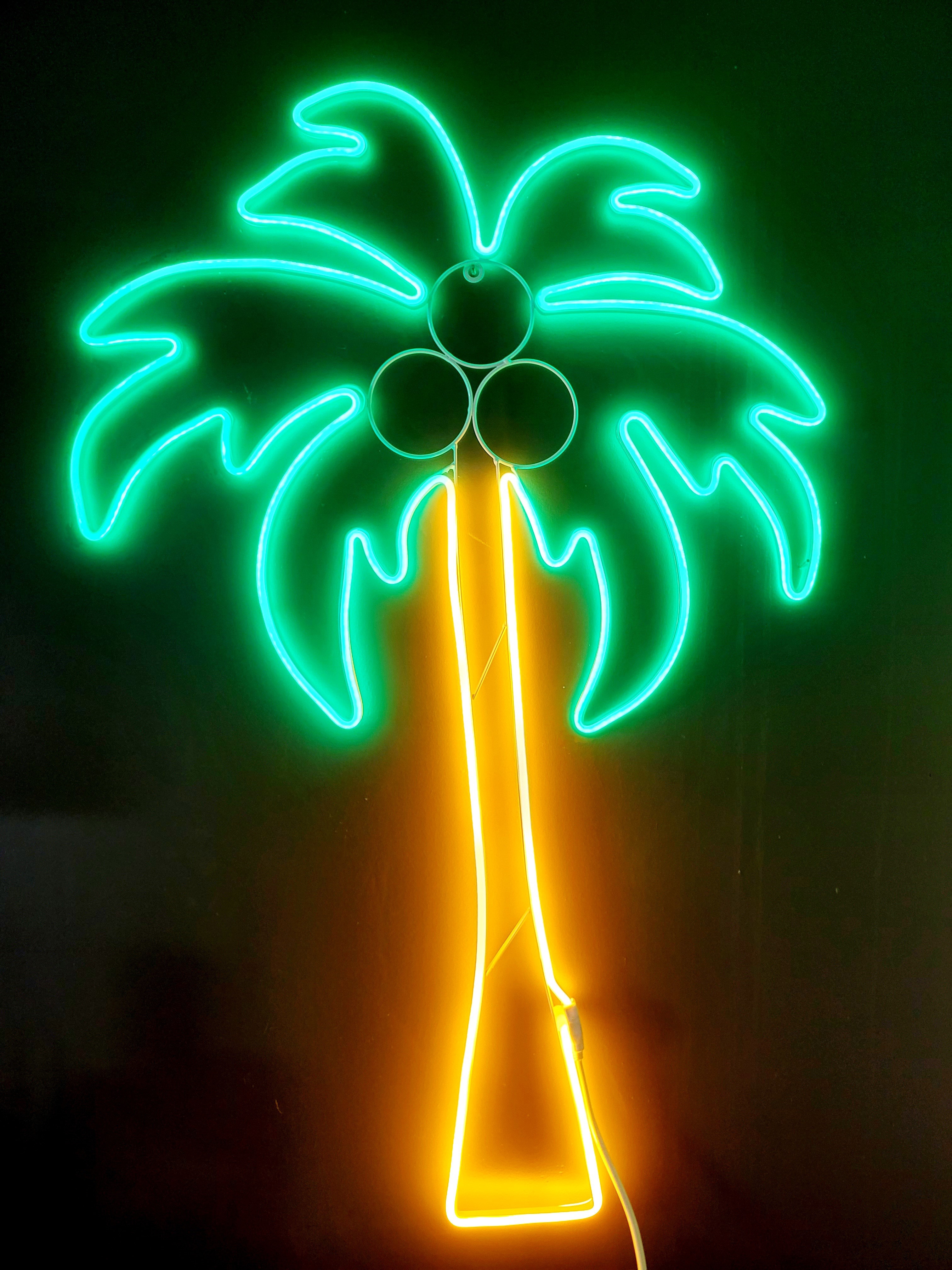 Bay Isle Home™ Myer Tree 40" Tropical Neon Sign | Wayfair