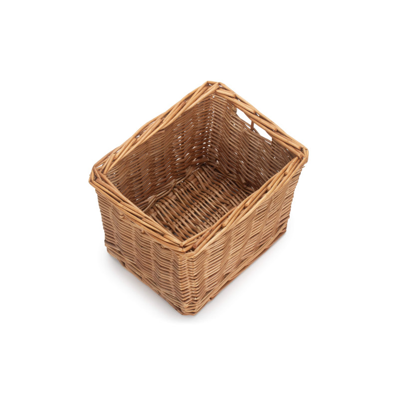 Lily Manor Wicker Small Deep Storage Basket | Wayfair.co.uk