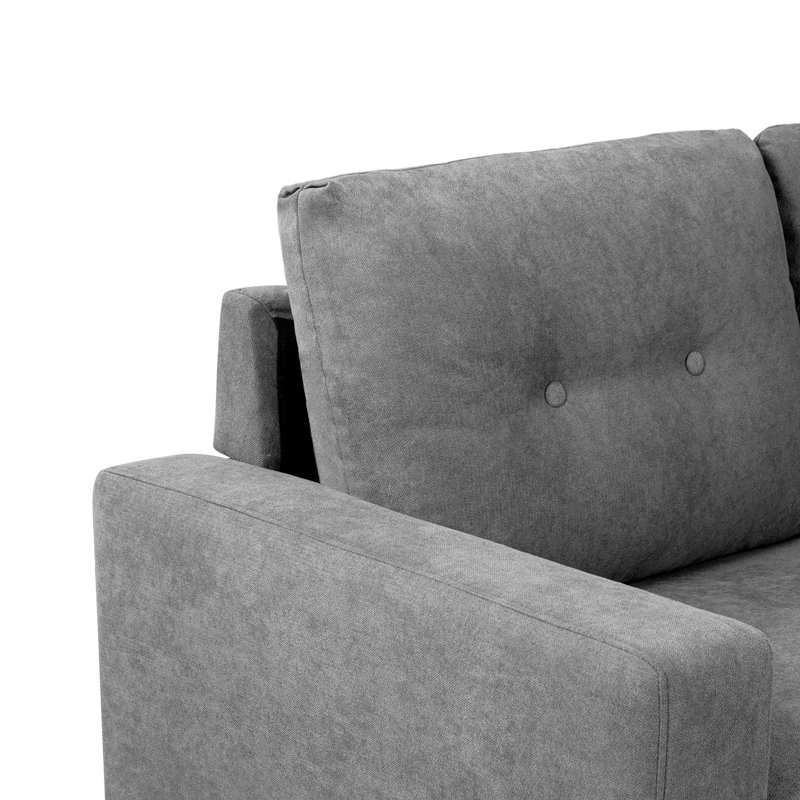 Hashtag Home Theodore 55'' Upholstered Loveseat & Reviews | Wayfair