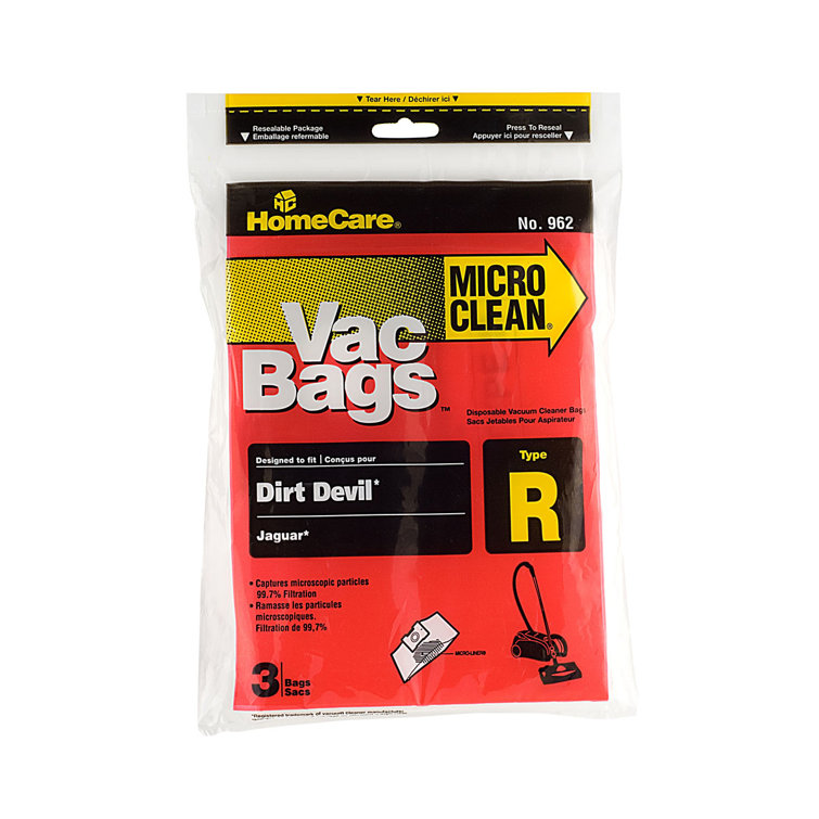 HomeCare Dirt Devil Type R Micro-Clean® Vacuum Cleaner Bag - Wayfair Canada