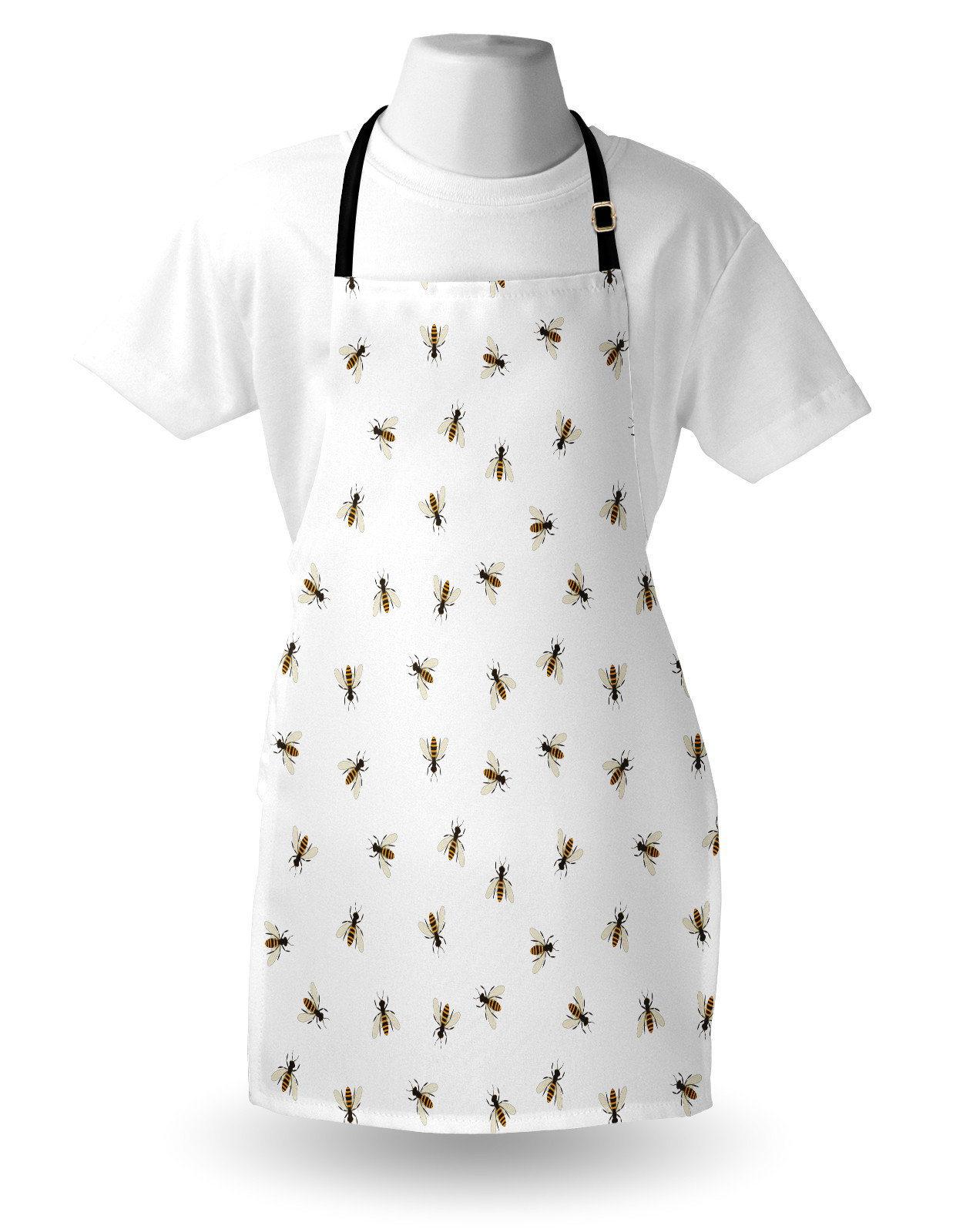 One Allium Way® Queen Bee Apron Unisex Flying Insects Pattern Adult ...