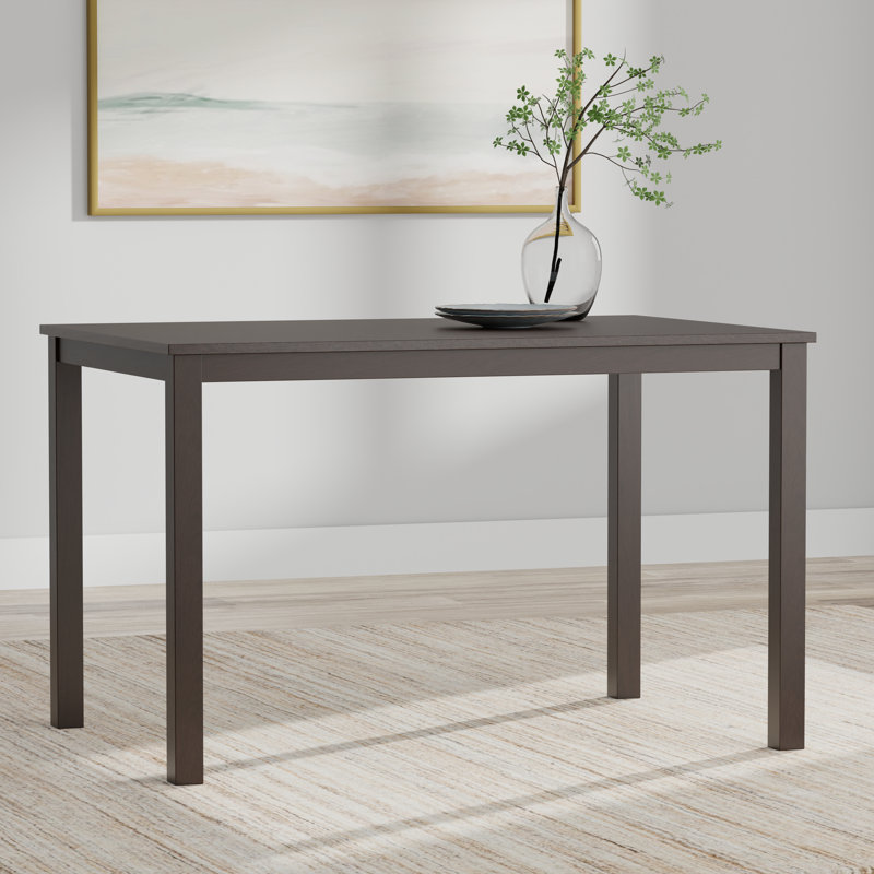 Ebern Designs Solid Wood Base Dining Table & Reviews | Wayfair