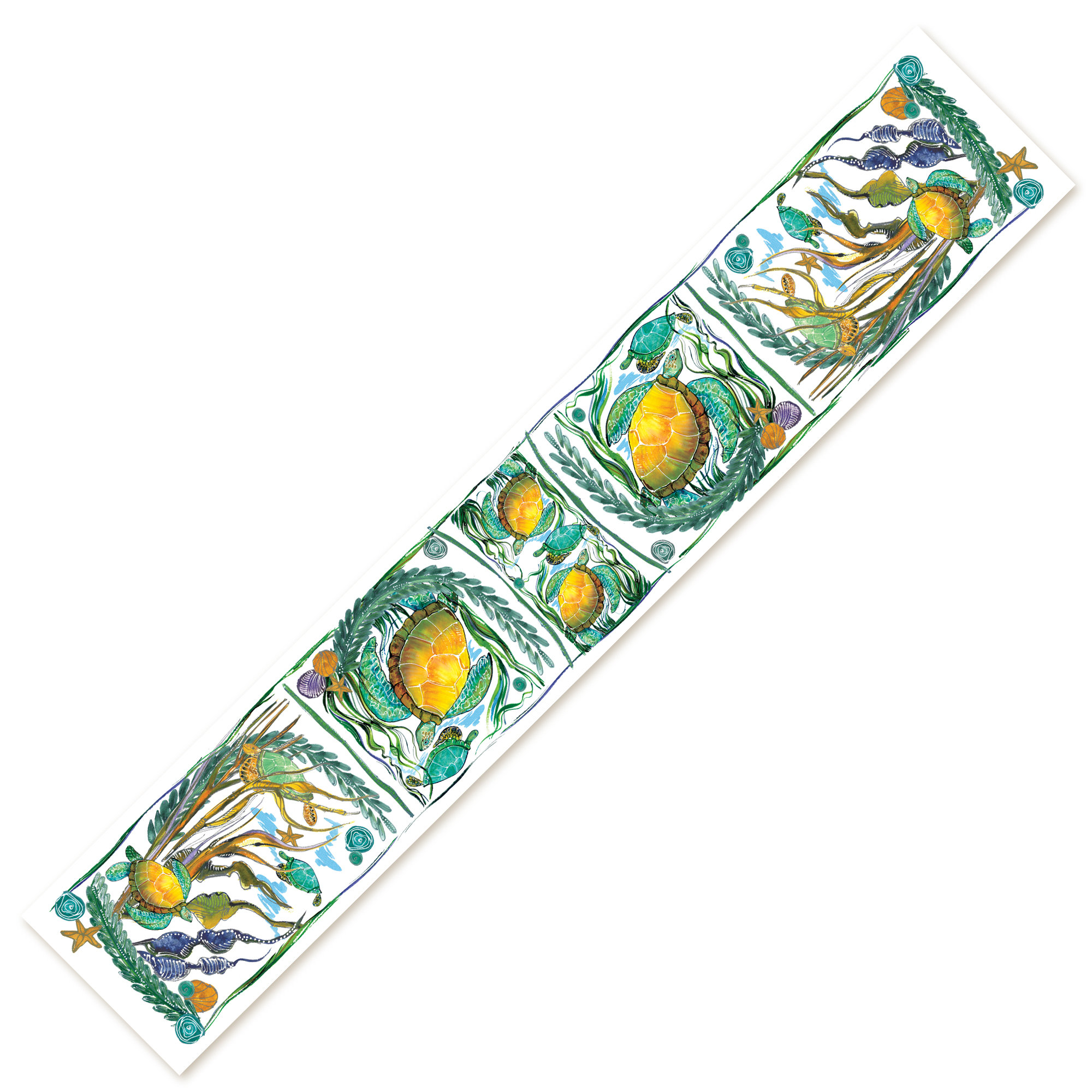 Bay Isle Home™ Sea Turtle Table Runner | Wayfair