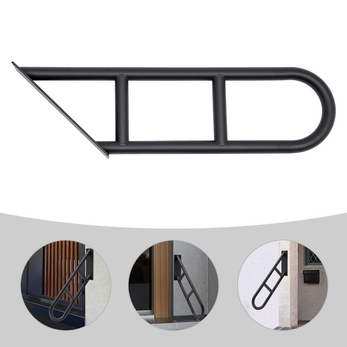 DENFER 26" Double Wall Mounted Stair Handrails | Wayfair