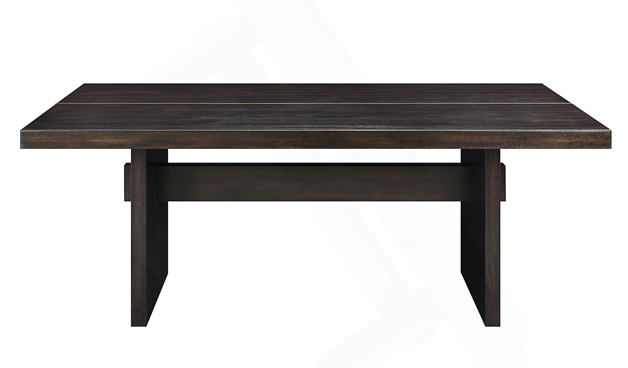 Latitude Run® Jaramillo Gold & Rustic Espresso Finish Dining Table ...