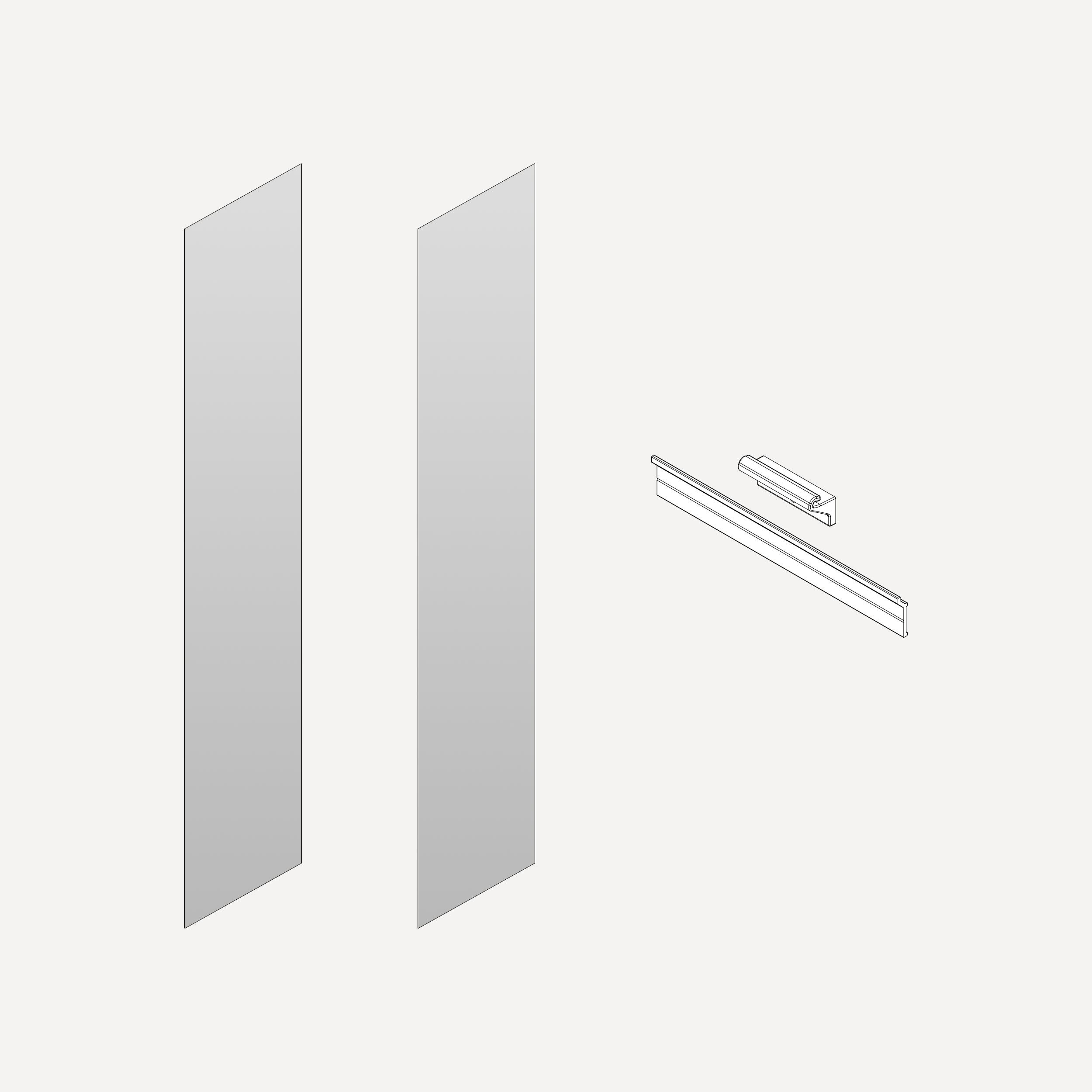 Robern Surface-Mount And Ganging Kits, For M Series Reserve And PL ...