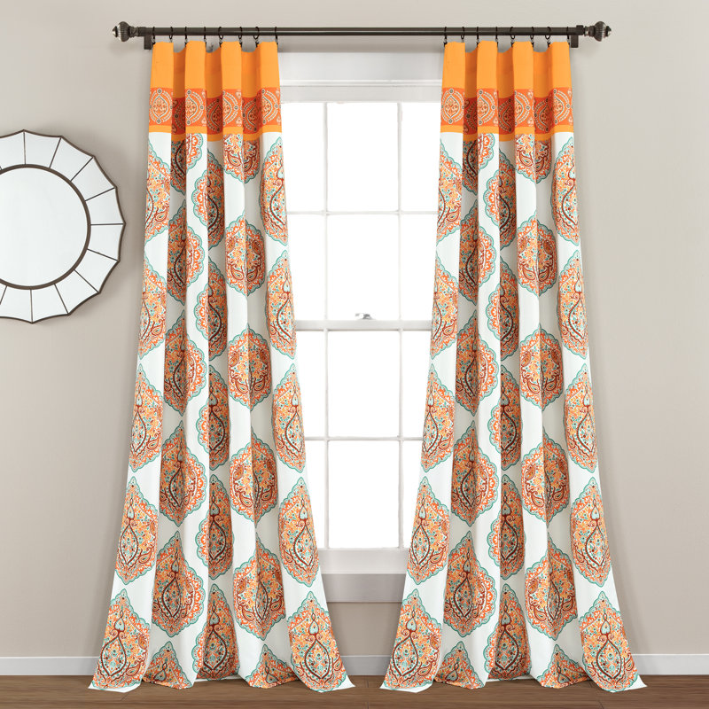 Lush Polyester Semi Sheer Curtains / Drapes Pair & Reviews | Wayfair