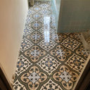 Merola Tile Evoque Arte Carthusian 10" x 10" Porcelain Patterned Wall ...