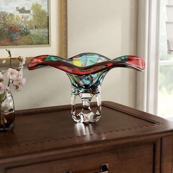 Glass Decorative Plates & Bowls You'll Love | Wayfair