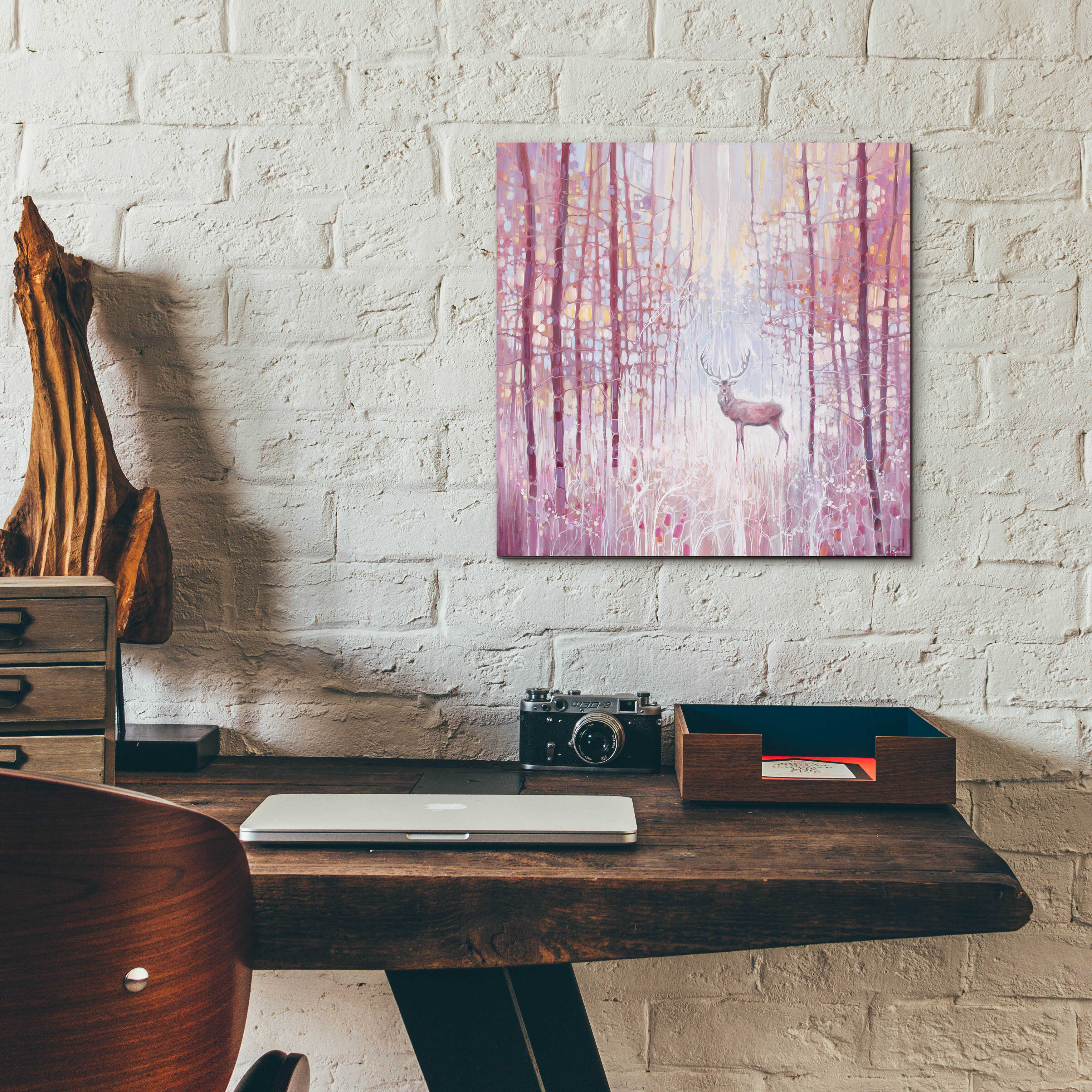 Millwood Pines Frost King by Gill Bustamante - Unframed Painting | Wayfair