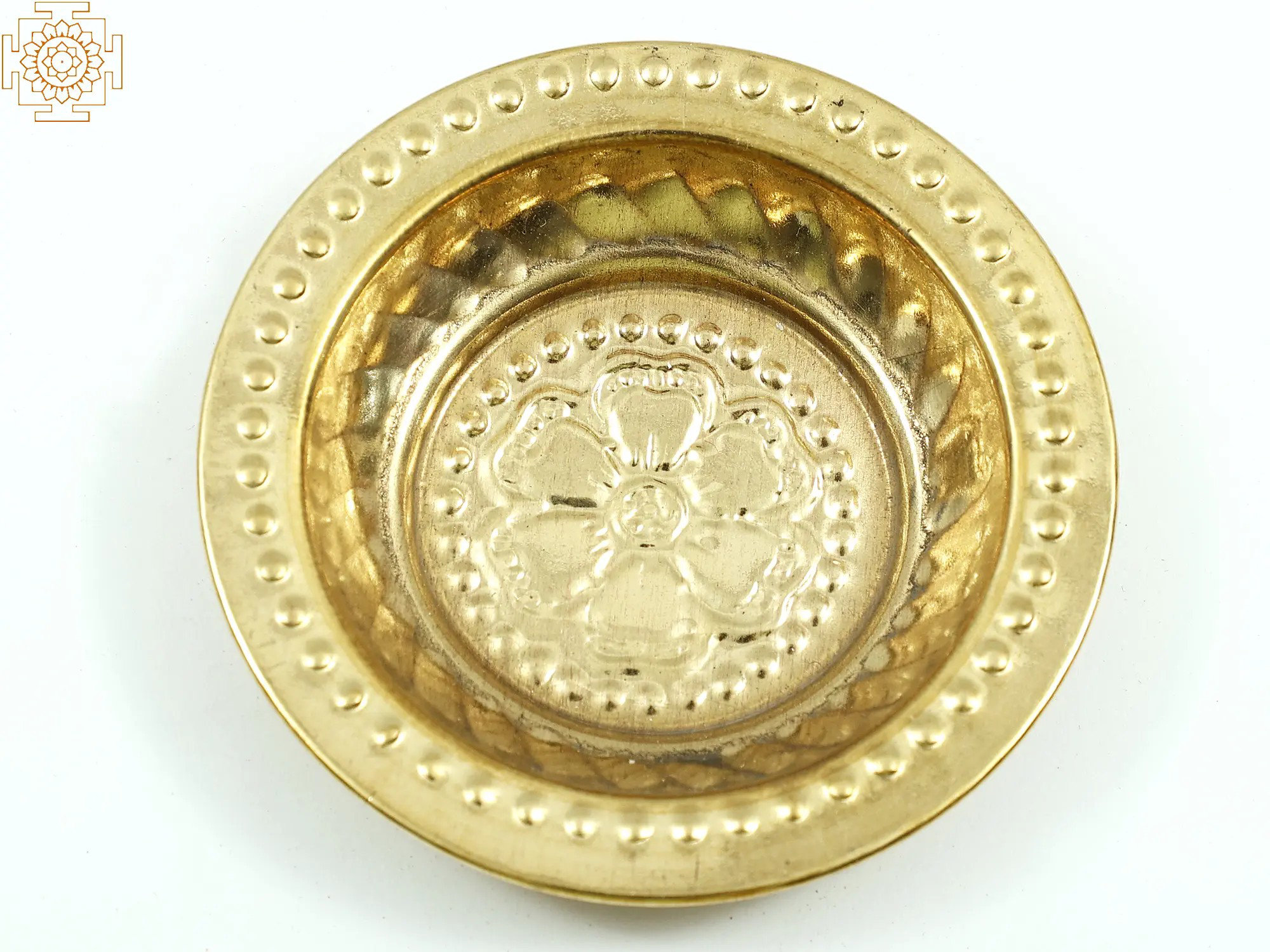 Bungalow Rose Metal Decorative Plate in Gold | Wayfair