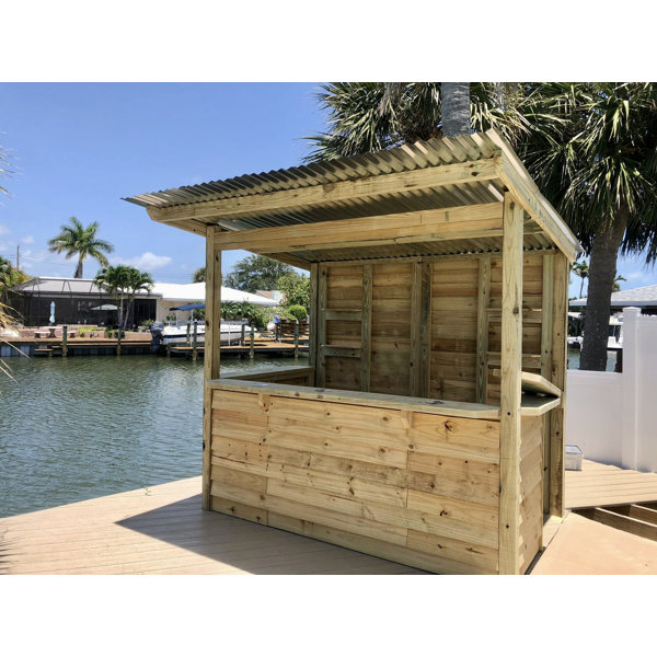 Taverns-To-Go Bar Set with Solid Wood Outer Material - Wayfair Canada