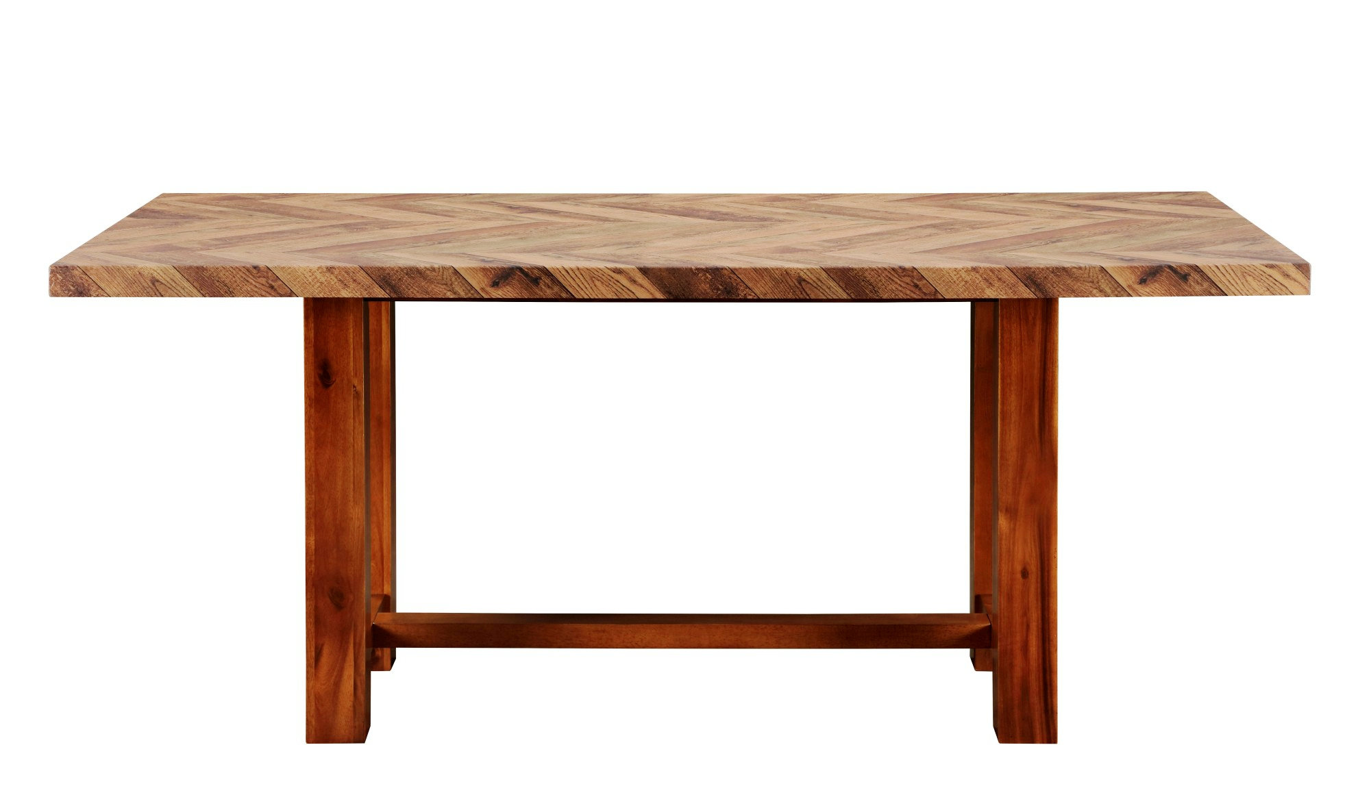 Union Rustic Indoor Wooden Table, Rectangular Dining Table For Home ...