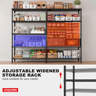 Rebrilliant Marlia Steel Height -Adjustable Storage Rack Heavy Duty ...