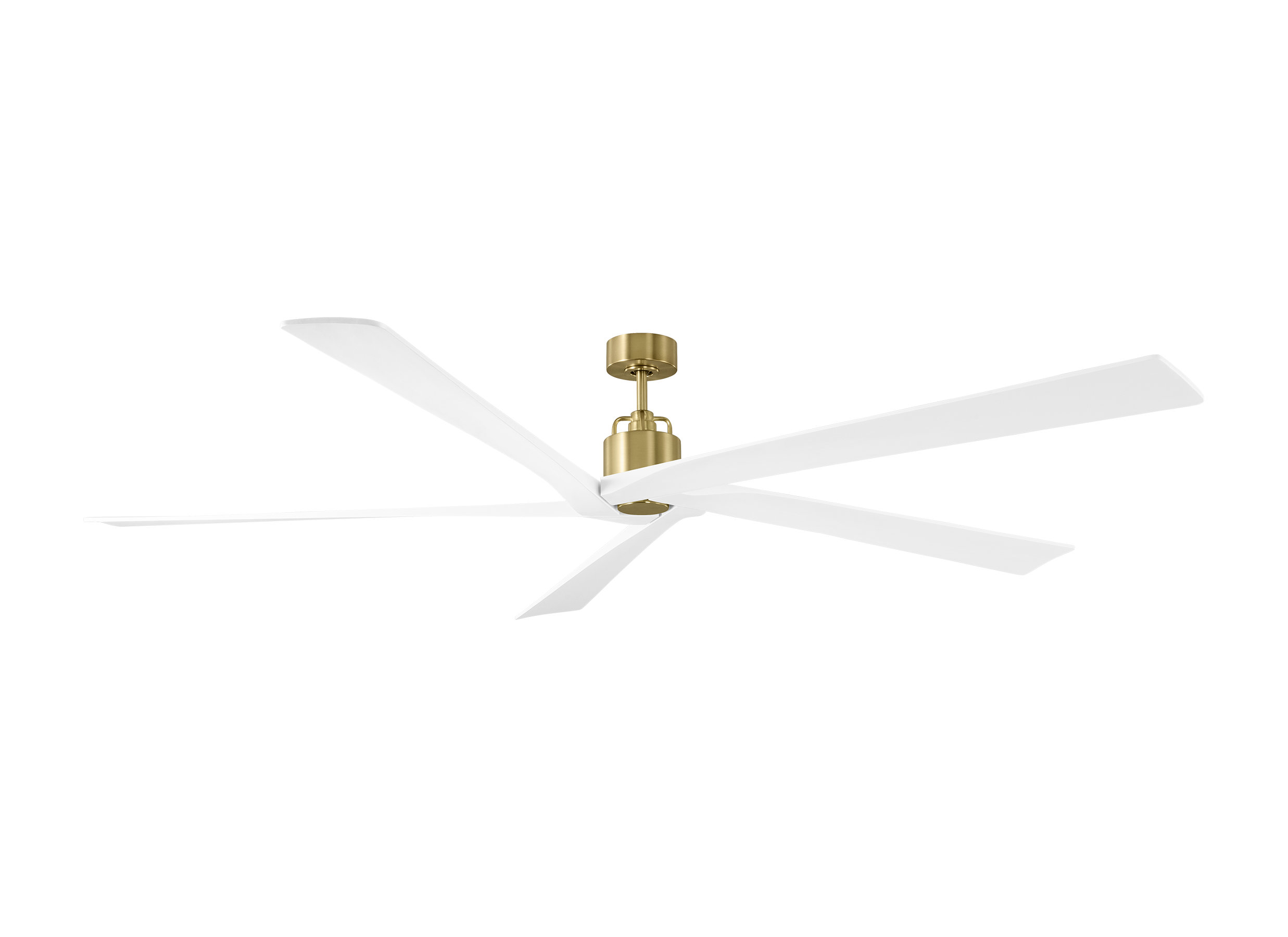 Visual Comfort Fan Aspen 84 Indoor Ceiling Fan with Threaded Downrod ...