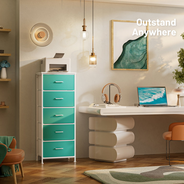 Mercer41 Dresser for Bedroom with 5 Drawer, Tall Storage Tower for ...