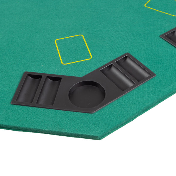 Trademark Global Bi-Fold Poker Table Cover & Reviews | Wayfair