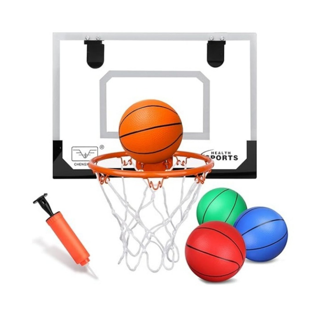 Phantoscope Pro Mini Indoor Basketball Hoops Set For Door, Boost Wall ...