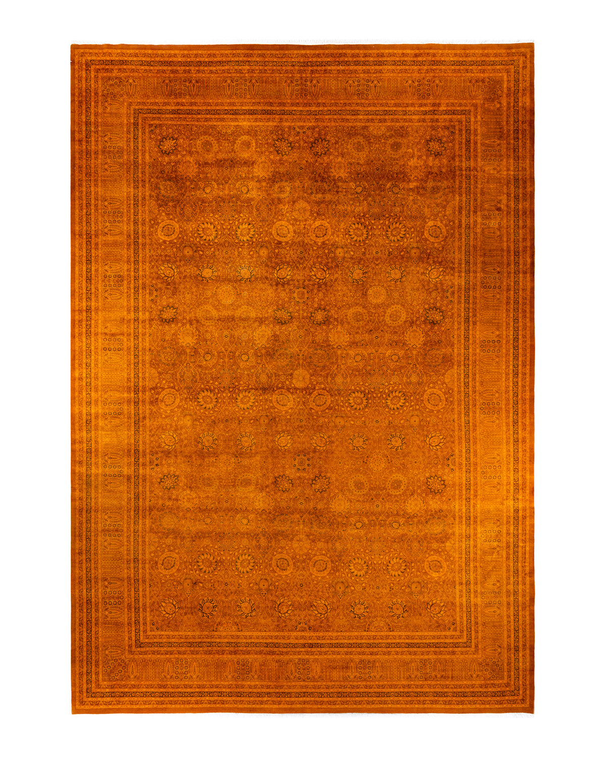 Isabelline Adalheid One-of-a-Kind 11'10" x 18'2" 2000s Area Rug in ...