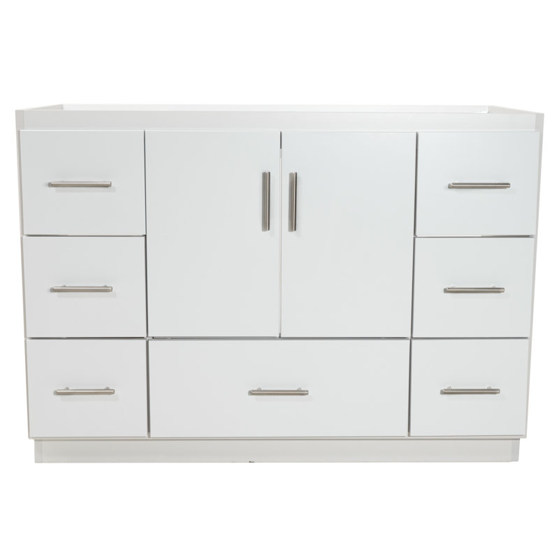 Strasser Woodenworks Simplicity 48" Single Bathroom Vanity Base only ...