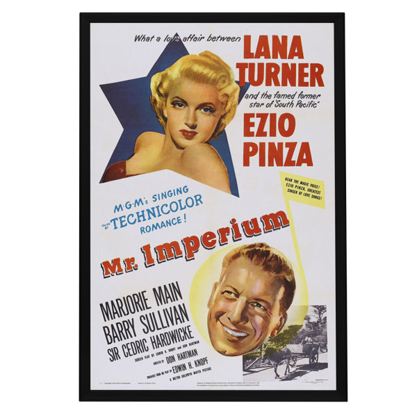 Red Barrel Studio® " Mr. Imperium (1951) " on Paper | Wayfair