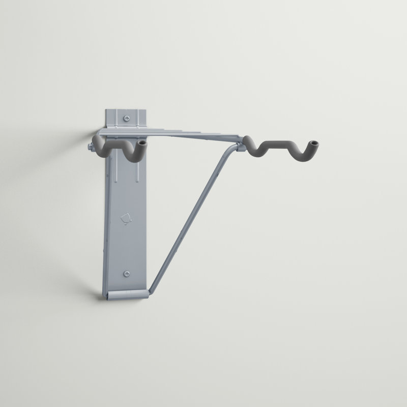 Delta Design delta Alloy Wall Mounted Foldable 2 Bike Rack With Shelf ...