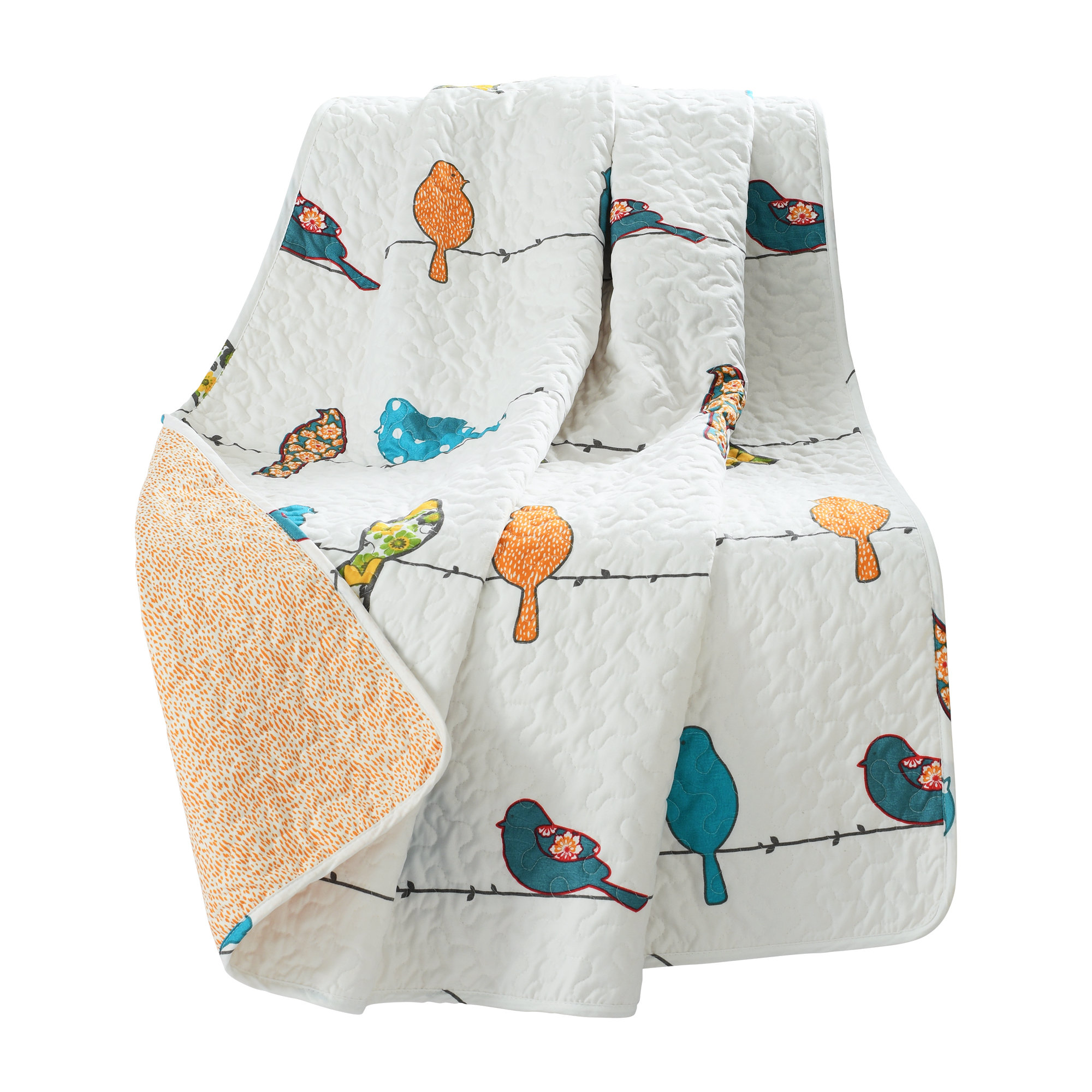Lush Decor Rowley Birds Throw & Reviews - Wayfair Canada