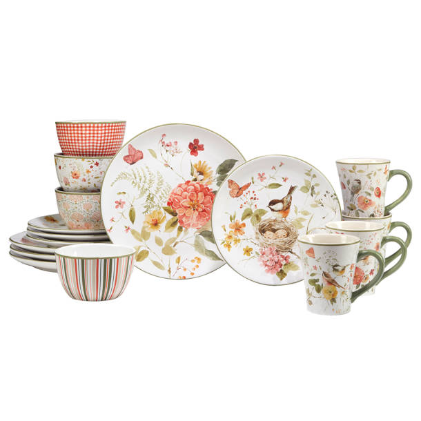 Certified International Earthenware Dinnerware Set - Service for 4 ...