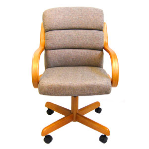 Caster Chair Company Britney Swivel & Tilt Caster Dining Arm Chair ...