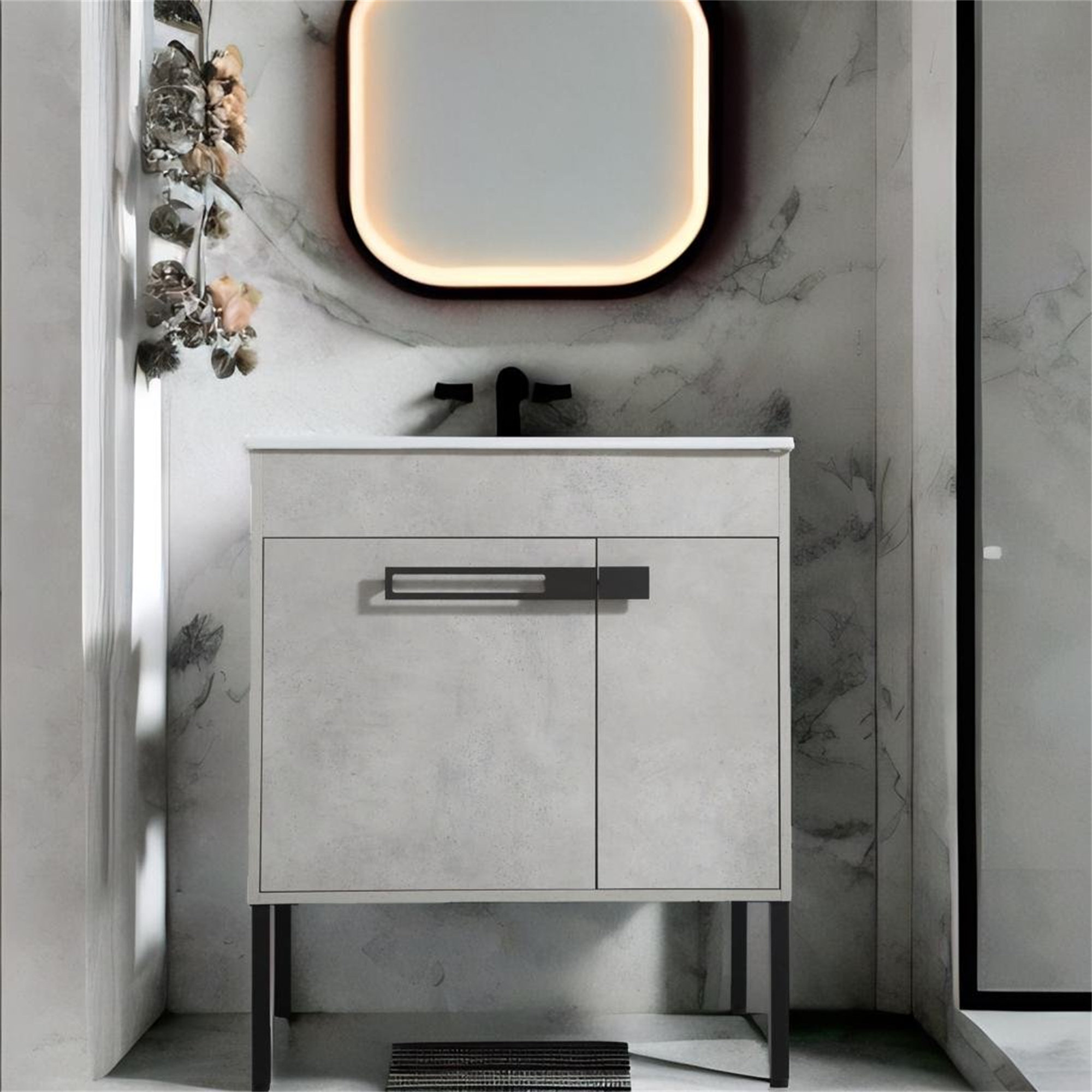 Latitude Run® Neava 30" Single Bathroom Vanity Set | Wayfair