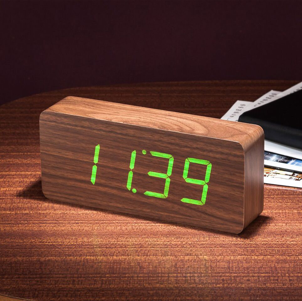 Brayden Studio® Modern & Contemporary Digital Electric Alarm Tabletop ...
