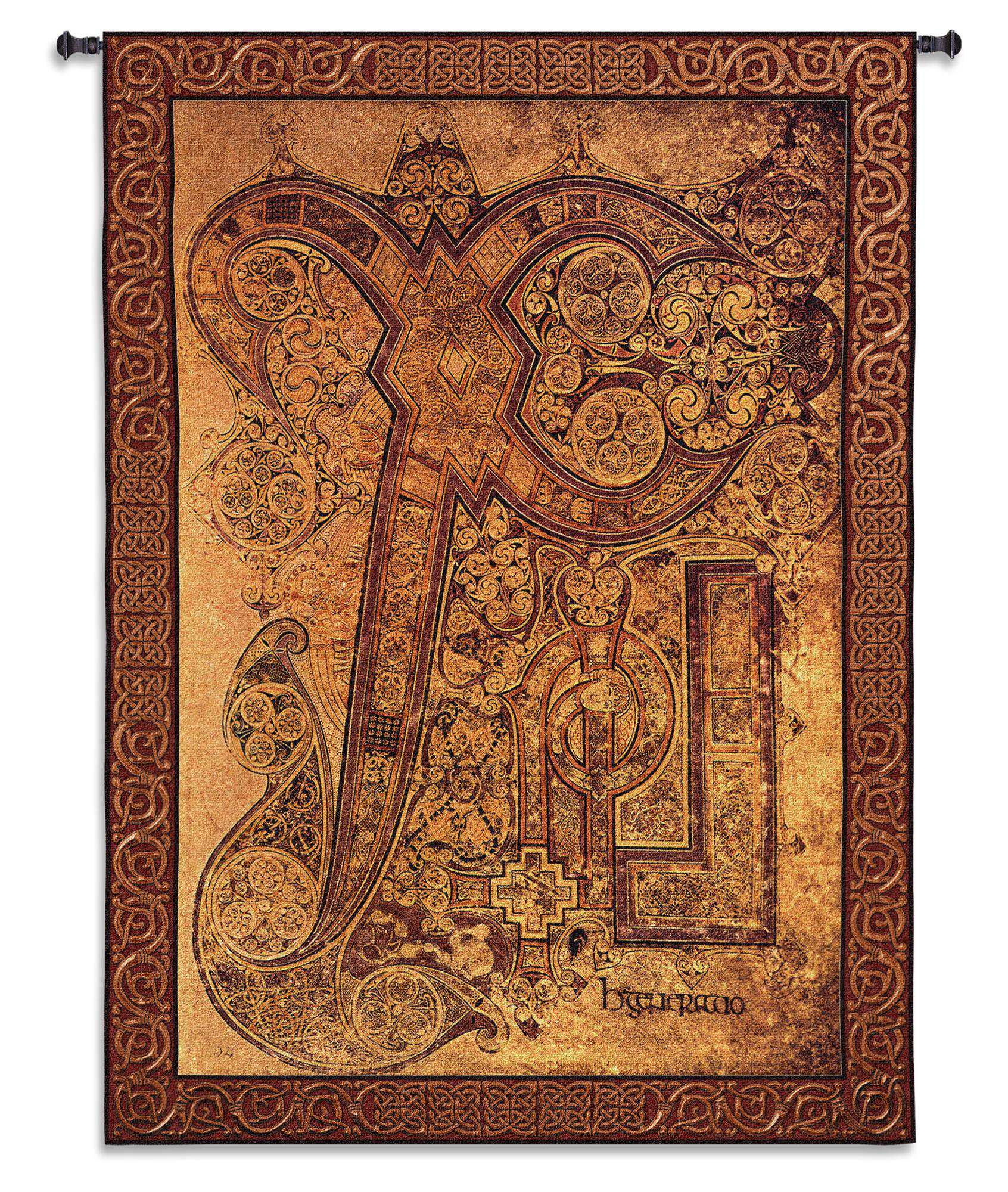 Fine Art Tapestries Chi Rho Illumination Tapestry & Reviews | Wayfair