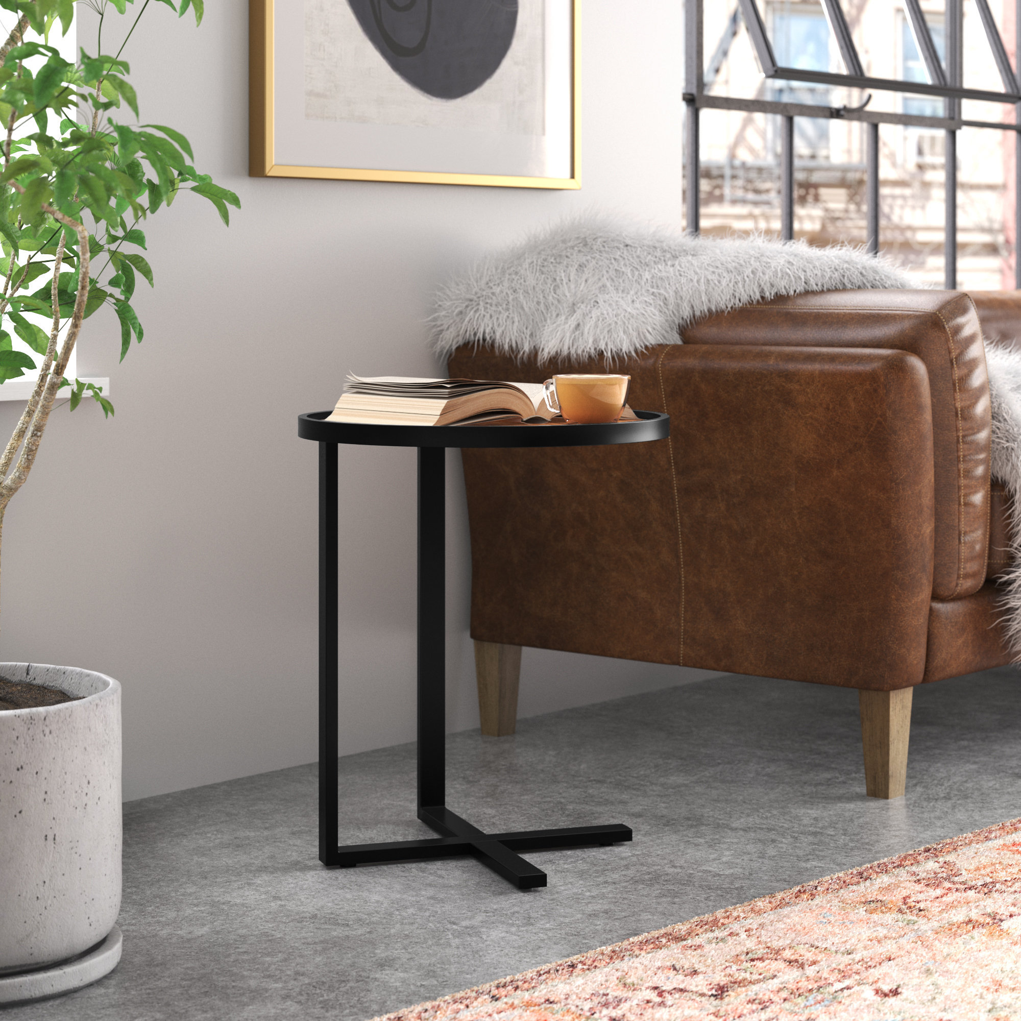 Steelside™ Dane Tray Top C End Table & Reviews - Wayfair Canada