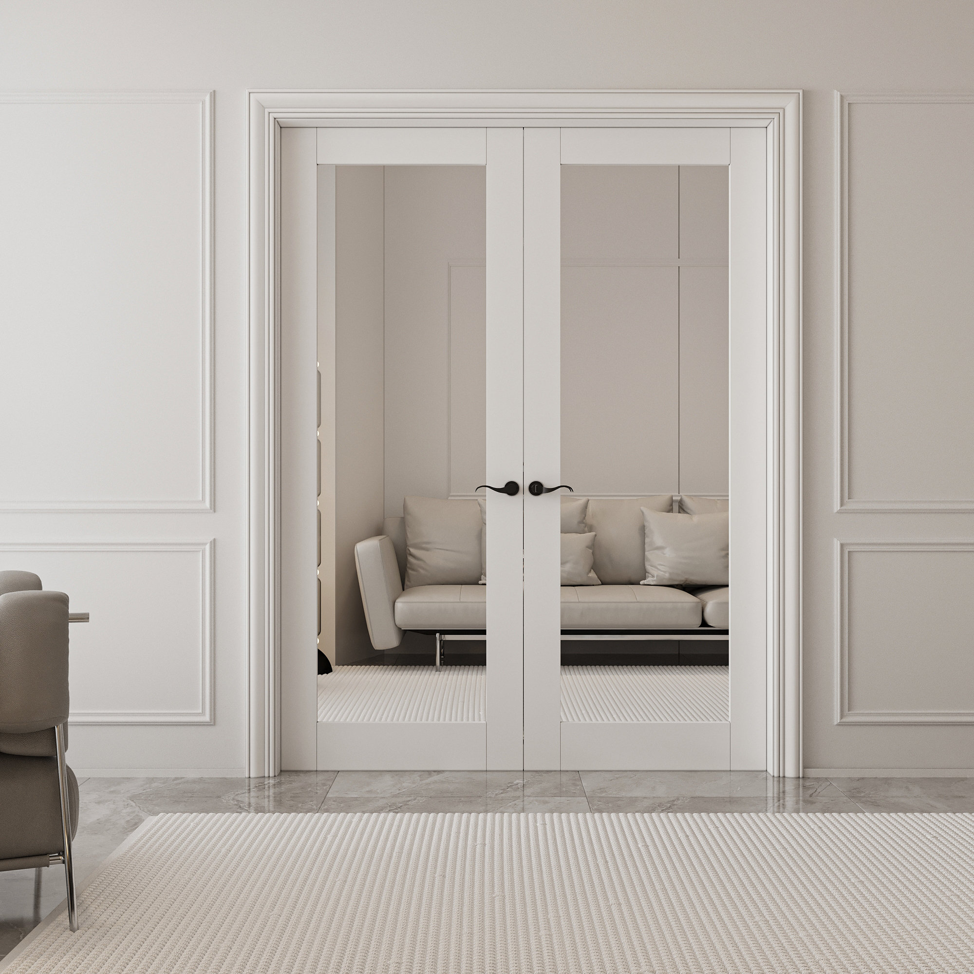 Interiors Double French Doors