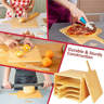 EDGAR'S FURNITURE MANUFACTURING INC Multilayer Bamboo Pizza Peel Rack ...