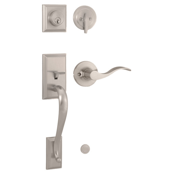 Weslock Handleset with Single Cylinders Deadbolt and Premiere ...
