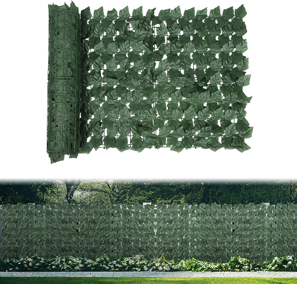 Haitral 37'' H x 132'' W Green Nylon Fencing & Reviews | Wayfair