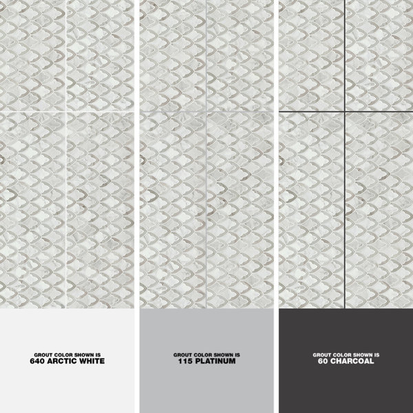 Emser Tile Marquesa 15.67" x 47.17" Ceramic Patterned Tile | Perigold