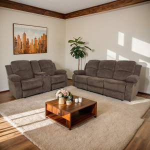 Latitude Run® Whall 2 - Piece Fabric Living Room Set & Reviews | Wayfair