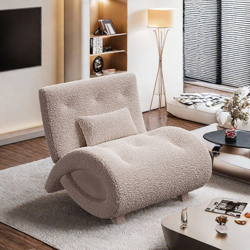 Danbenla design Modern Simple Cream Style Sofa | Wayfair