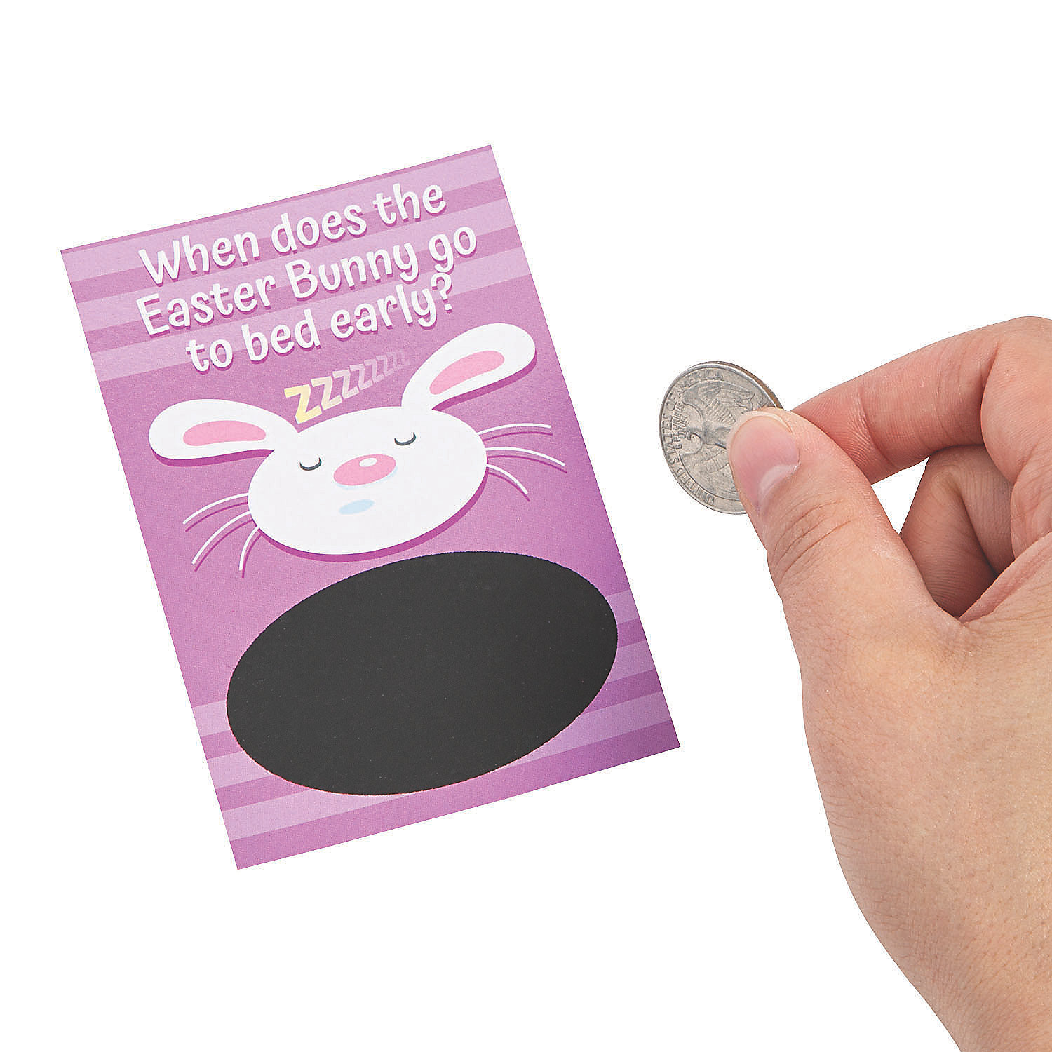 The Holiday Aisle® Easter Jokes Scratch Game - Toys - 24 Pieces | Wayfair