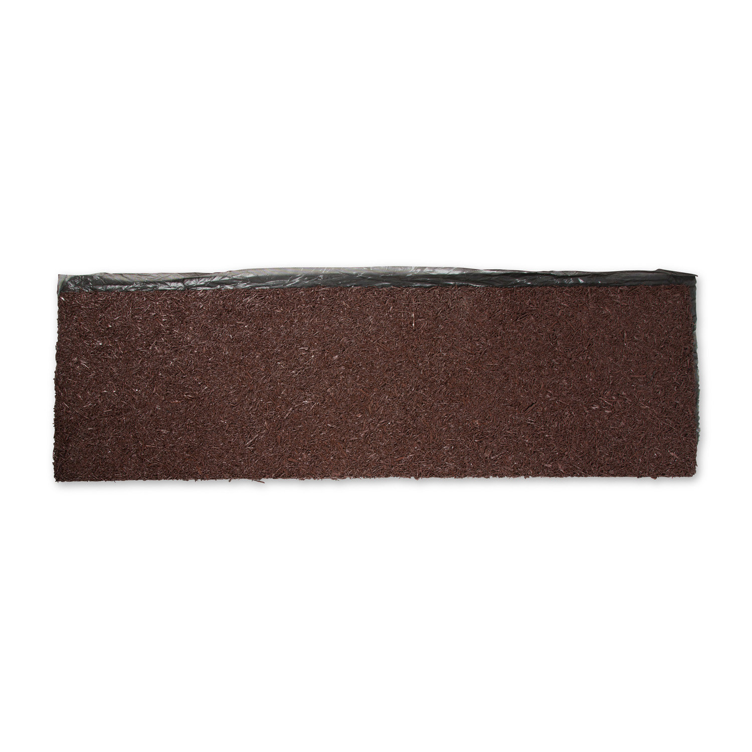 Arlmont & Co. Raedon Permanent Mulch Recycled Rubber Pathway | Wayfair