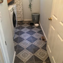 Merola Tile Kings Rombos Night 18" x 18" Ceramic Patterned Wall & Floor ...