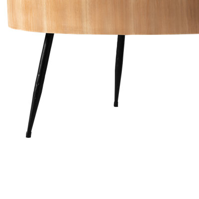 Union Rustic Aburto 2-Piece Modern Farmhouse Living Room Coffee Table ...