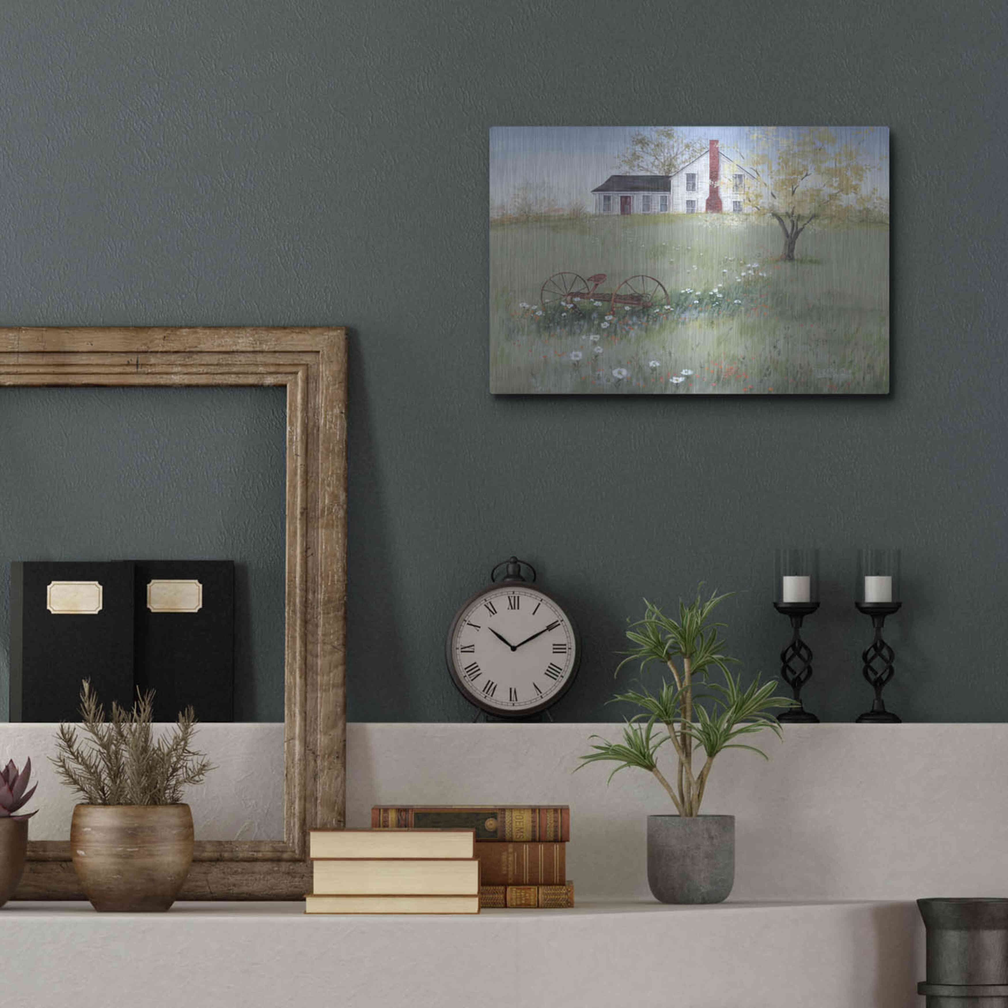 Gracie Oaks 'The Old Plow' by Pam Britton, Metal Wall Art | Wayfair