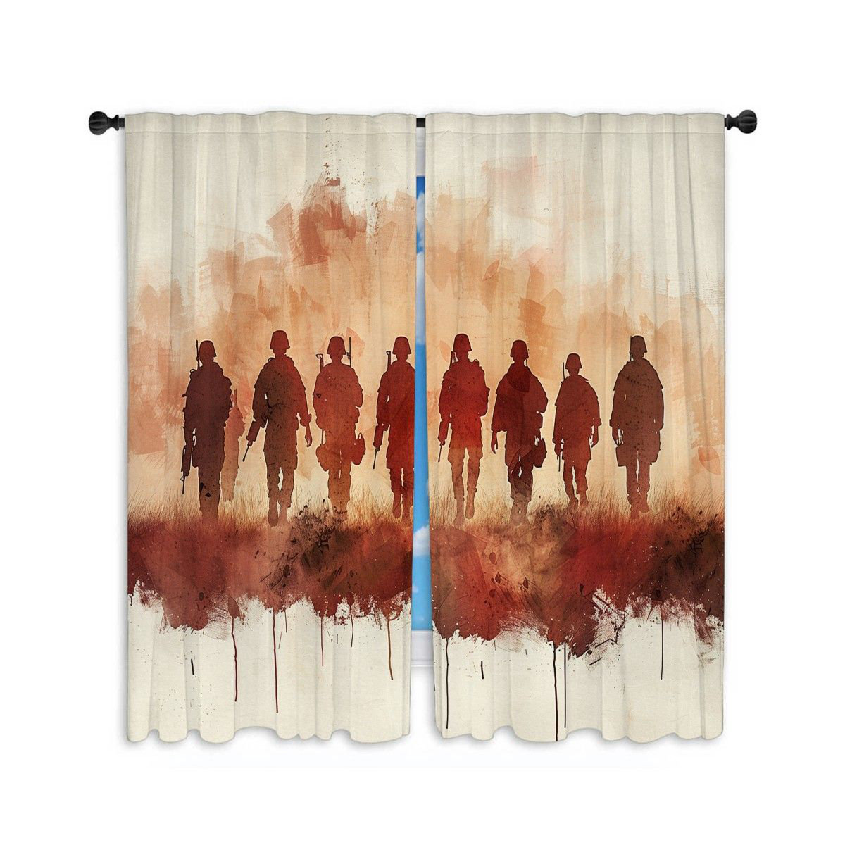 Wildon Home® Farsam Polyester Room Darkening Curtain Pair | Wayfair