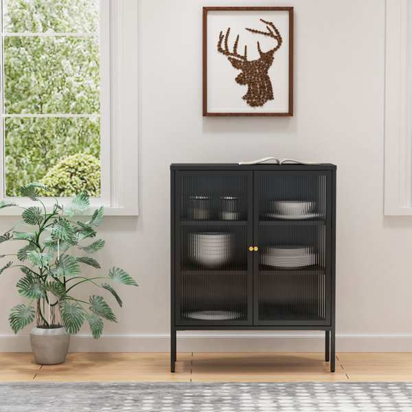17 Stories Elenna 80cm Wide Steel Highboard & Reviews | Wayfair.co.uk