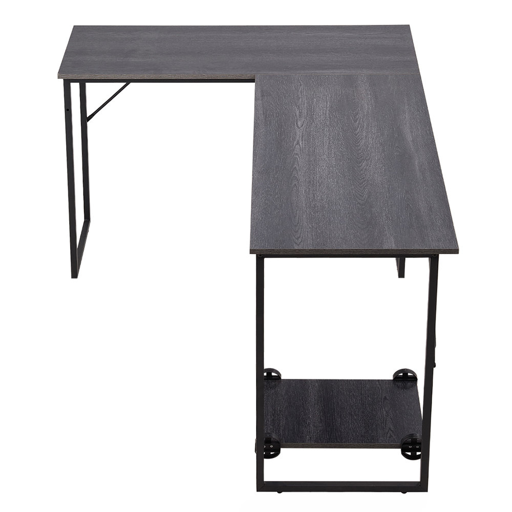 Inbox Zero Rectangle Computer Desk with Hutch | Wayfair.co.uk