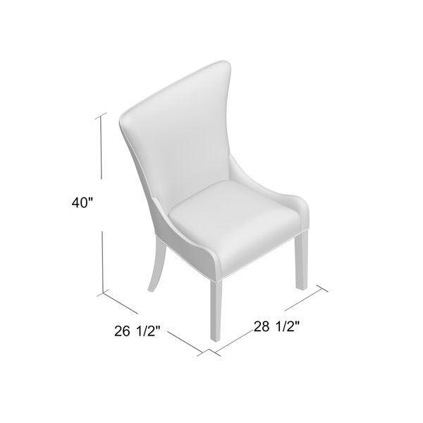 Hekman Christine 20'' H Upholstered Side Chair | Wayfair