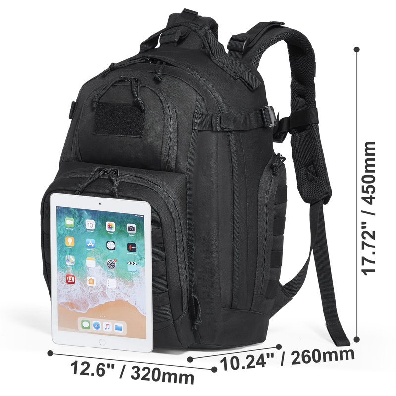 17 Stories Tactical Backpack 25L Military Backpack with Molle Mode ...
